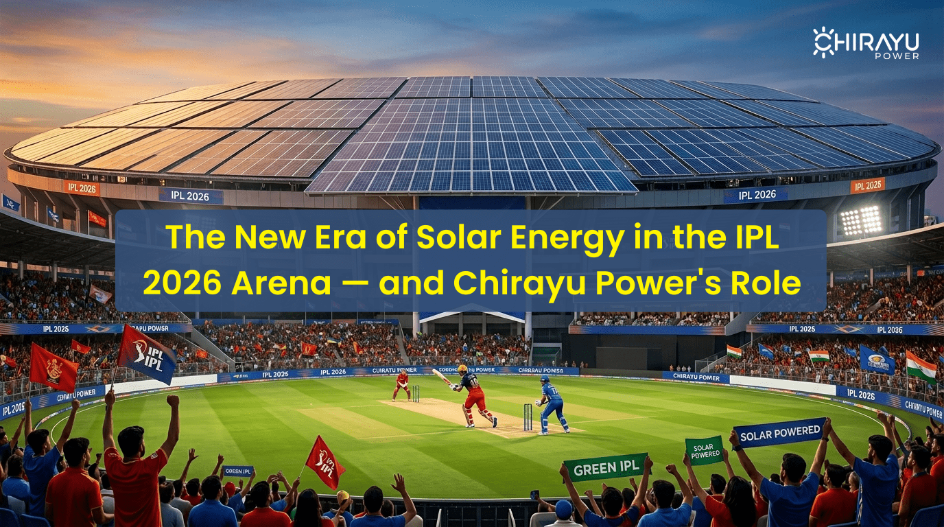 IPL 2026 & Solar Energy: How Cricket is Driving India’s Clean Energy ...